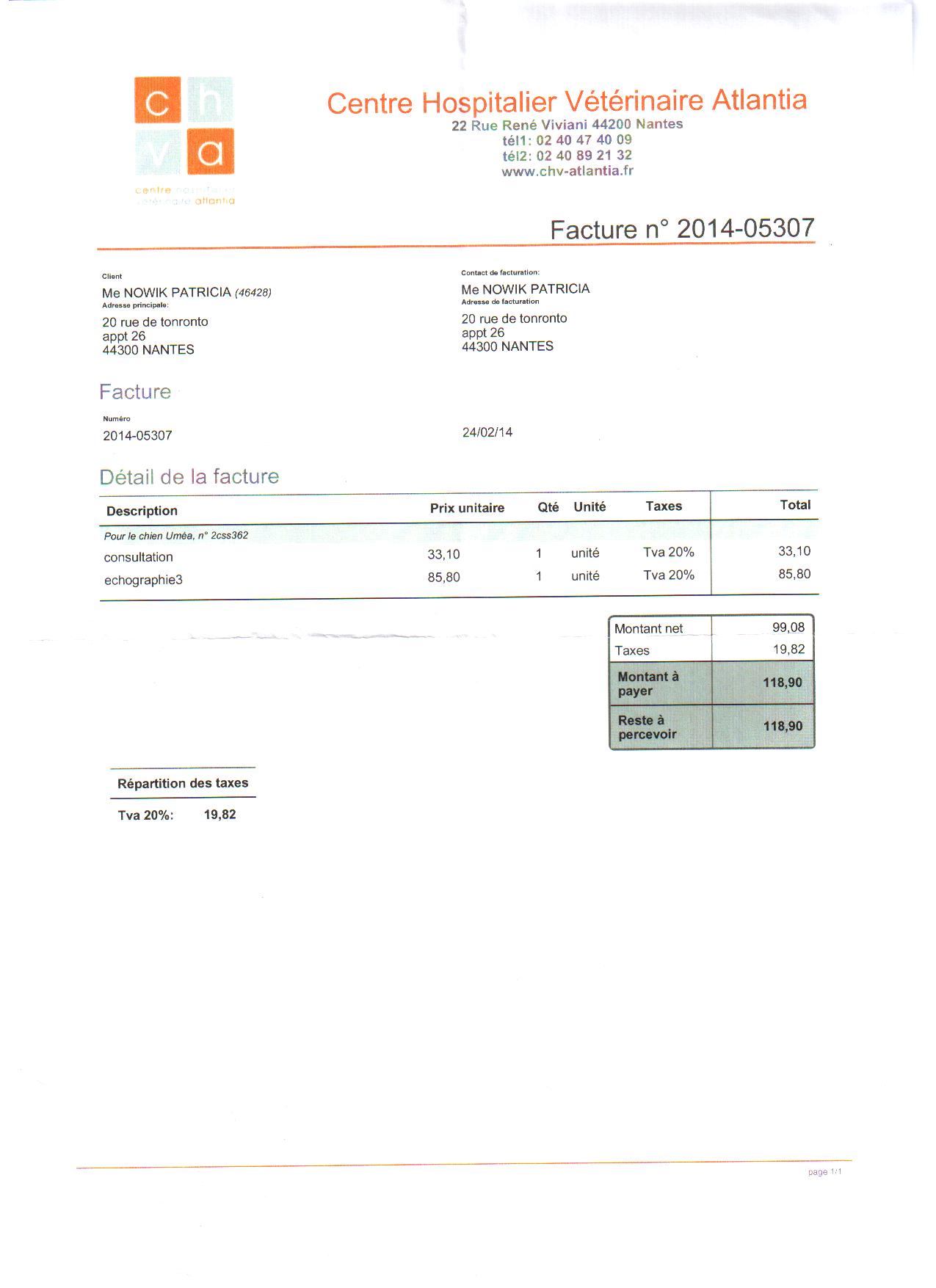 Umea-Facture-Consultation-+-Echographie – Catpapattes